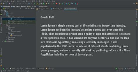 Android XML Font Kullanımı Android Oreo Mobilhanem