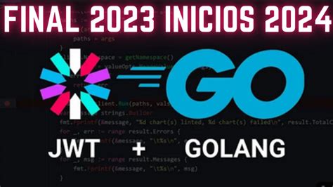 Golang La Forma Mas Facil De Usar Jwt En Golang 2024 Youtube