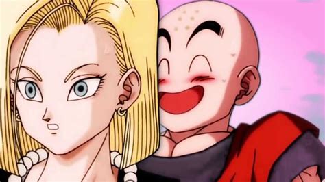 Krilin X C18 Dragon Ball Super Dragon Ball Z Dbz Krillin And 18