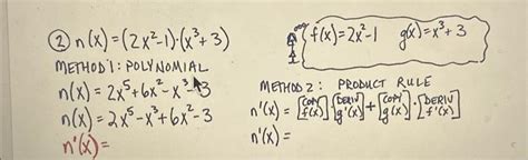 Solved 2 Nx2x2−1⋅x33 Method 1 Poly Nomial