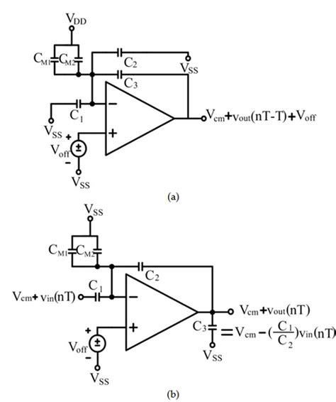 Switched Capacitor Differential Amplifier Calculator