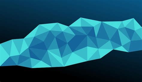 Premium Vector Gradient Colorful Low Poly Abstract Modern Background
