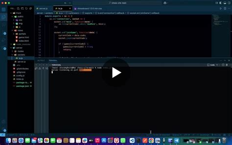 Webdevelopment Socketio Nodejs Chess Realtimeapps Javascript Shuvam Ghosh