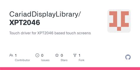 Github Cariaddisplaylibraryxpt2046 Touch Driver For Xpt2046 Based Touch Screens