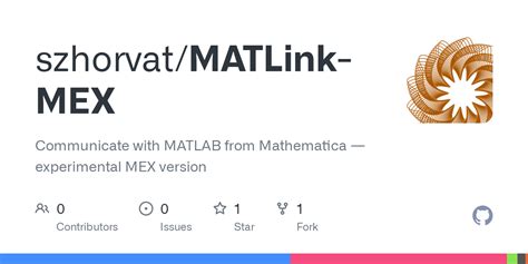 Github Szhorvat Matlink Mex Communicate With Matlab From Mathematica Experimental Mex Version