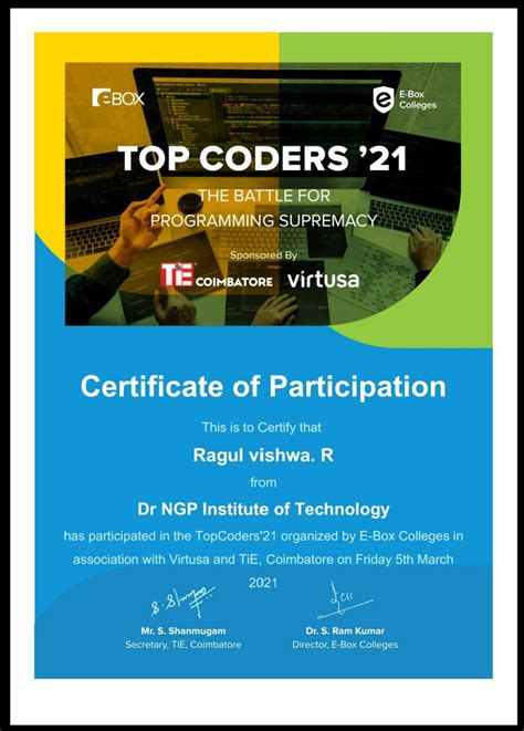 R Ragul Vishwa On Linkedin Coder