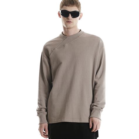 슬라이스 넥 라인 티셔츠 모카 Pd3ts1414 감도 깊은 취향 셀렉트샵 29cm