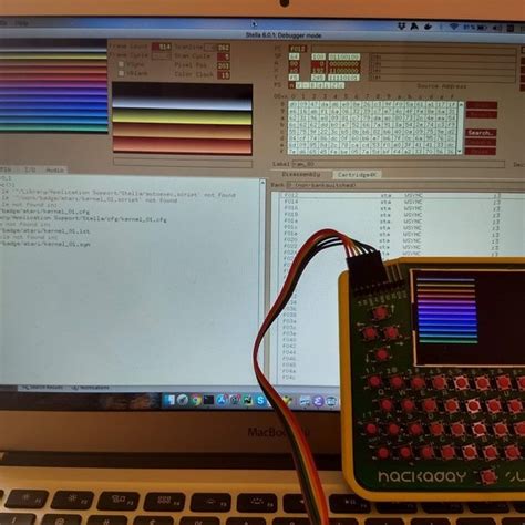 Atari Emulator For Hackaday Badge Rconsolemodding
