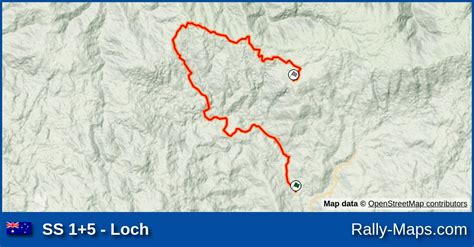 Ss 1 5 Loch Stage Map Ada River Rally 2023 [vrc] 🌍 Rally