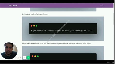 دانلود udemy git basics commits code merges github repository آموزش مقدمات
