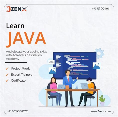 Learn Java With Our Experts 3zenx Posted On The Topic Linkedin