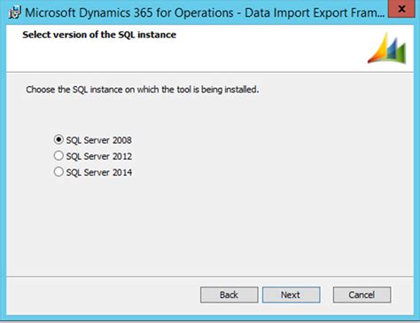 Dmt Use The Data Migration Tool To Migrate From Dynamics Ax 2009 To Finance And Operations