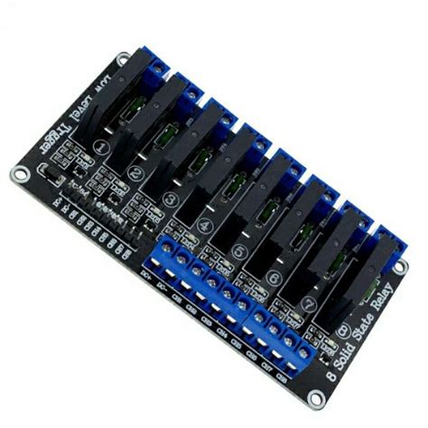 Jual Modul Ch Ch Channel Solid State Relay Ssr Module Arduino V V