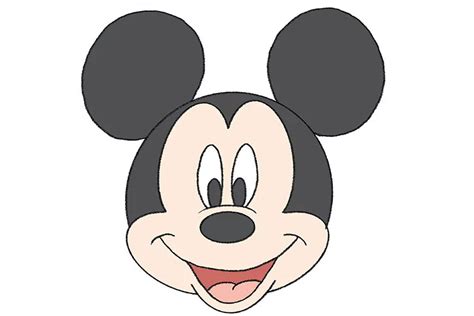 نقاشی میکی موس را چطور رسم کنید؟