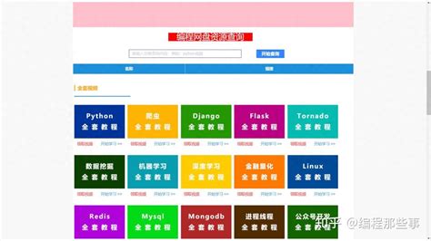 小白学习python的必备网站合集（太赞了） 知乎