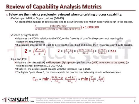 Process Capability Step Non Normal Distributions PPT
