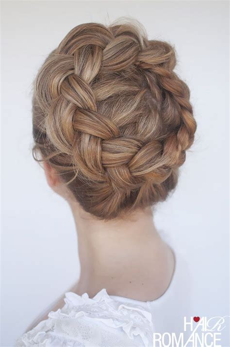 New Braid Tutorial The High Braided Crown Hairstyle Hair Romance
