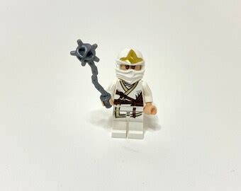Lego Minifigure Ninjago Zane Zx Etsy