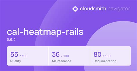 cal heatmap rails 3 6 2 rubygems package quality cloudsmith navigator