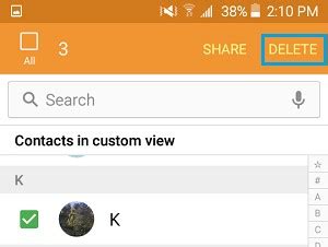 All Possible Methods To Delete Multiple Contacts On Android