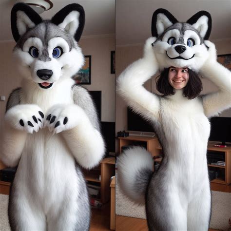 Husky Fursuit Revealed By Kmu Storytime On Deviantart