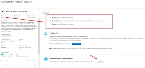 Sentinel Defender For Endpoint Create Incidents Grayed Out Microsoft Qanda