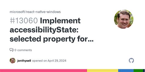 Implement Accessibilitystate Selected Property For Switch For Fabric · Issue 13060 · Microsoft