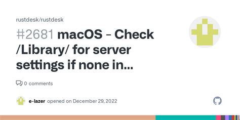 macos check library for server settings if none in ~ library