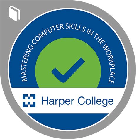 Mastering Computer Skills In The Workplace Badge Credly