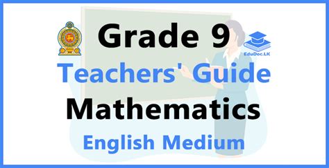 Grade 9 Mathematics Teachers Guide English Medium