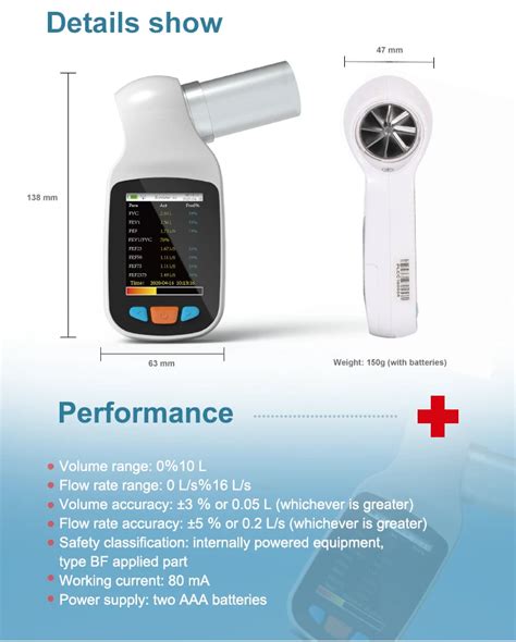 Contec Sp70b Usb Ce Color Display Spirometer Afrimart Online