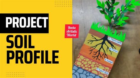 Soil Profile Model Art Integrated Project Science Project Layers Of Soil Project Step By Step