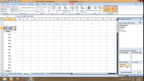 Pivot Table Intro YouTube Pivot Table Intro YouTube