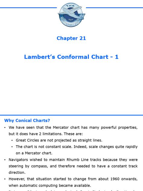311 Ch 21 Lamberts Conformal Chart 1 Pdf Longitude Latitude