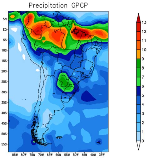 Atmosphere Free Full Text South America Seasonal Precipitation Prediction By Gradient