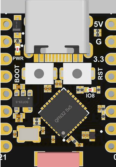 How To Use Esp32c3 Supermini Pinouts Specs And Examples Cirkit Designer