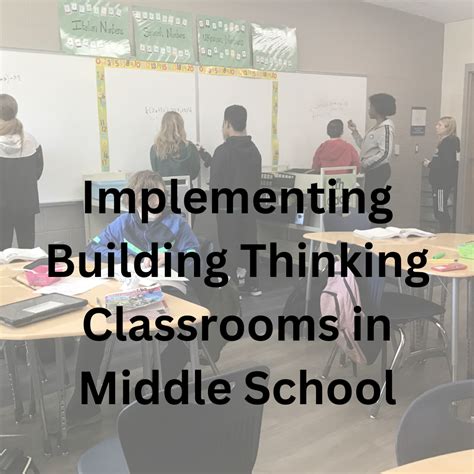 Implementing Building Thinking Classrooms In Middle School Mrs Bricker