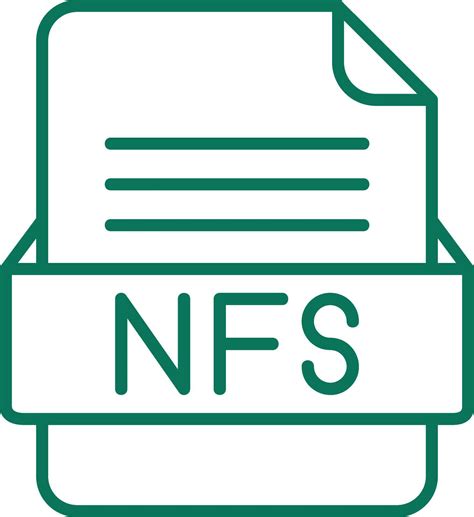 NFS File Format Vector Icon 29924215 Vector Art At Vecteezy