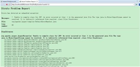 如何解决运行maven项目是出现Unable to compile class for JSP netbeans ide 8 2http