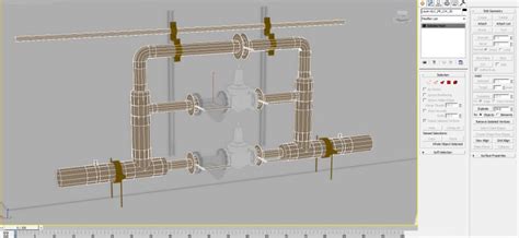 MEP AutoCAD Export To 3DS Max Pipes And Valves Are Segmented And Not