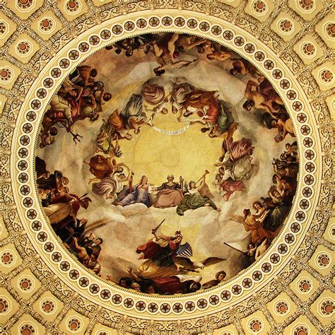 Apotheosis Of Washington Us Capitol Rotunda