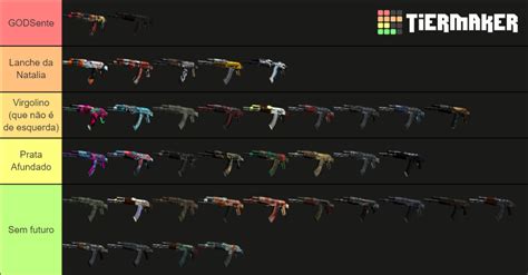 CSGO Skins AK 2021 Tier List Community Rankings TierMaker