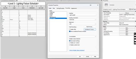 Light Fixture Length In Schedule Not Populating Autodesk Community