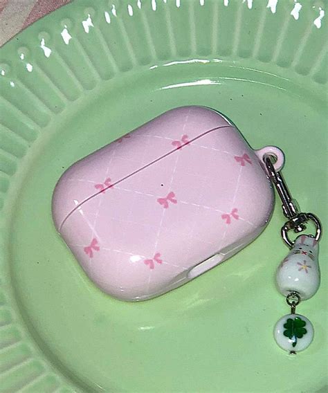 Vintage Ribbon 귀여운 리본 키치 하이틴 Y2k 빈티지 에어팟 에어팟프로 케이스 에이블리