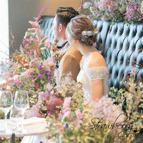 ステキな世界観でゲストをおもてなし♡二人らしい”結婚式のテーマ”の決め方＊ 「strawberry」
