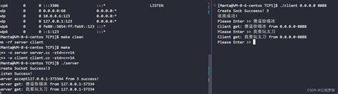 网络编程 简易tcp网络程序