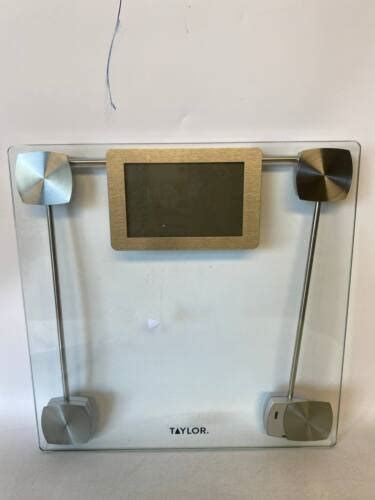 Taylor Digital Glass Bathroom Scale With Extra Large Ubuy India