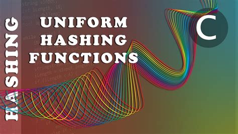 data structures exercise almost uniform hashing function youtube