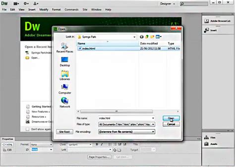 Building A Website Using Dreamweaver CS6 Part 2 Simon Sez IT