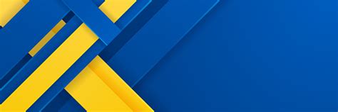 현대 추상 블루 옐로우 오렌지 배너 배경 디자인 선 점 및 원이있는 추상적 인 기하학적 배경 벡터 일러스트 레이 션 0명에 대한 스톡 벡터 아트 및 기타 이미지 Istock